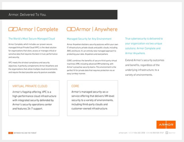Armor-Overview | PDF | Cloud Computing | Internet