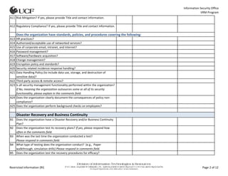 Third party datasecurity assurance questionnaire | PDF