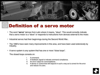 Servo Motors Adjust-English | PDF