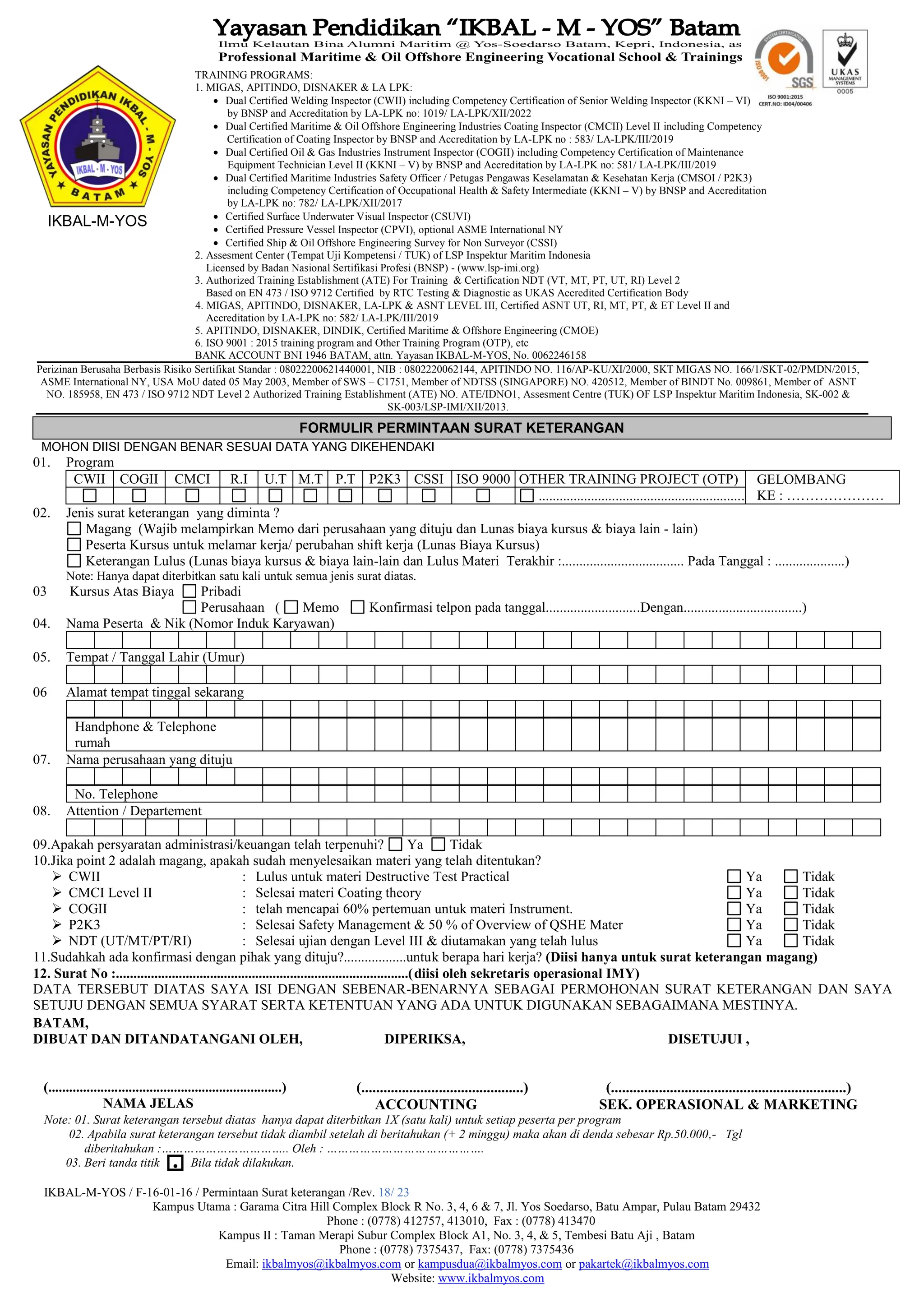 F 16 01 16 Permintaan surat keterangan kursus Rev. 18-23.pdf