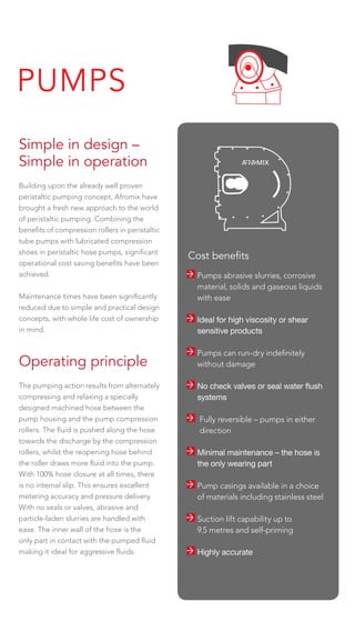 Afromix Pump Brochure | PDF