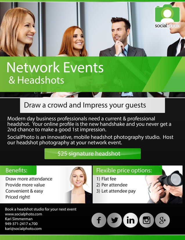 SocialPhoto Network & Headshots | PDF