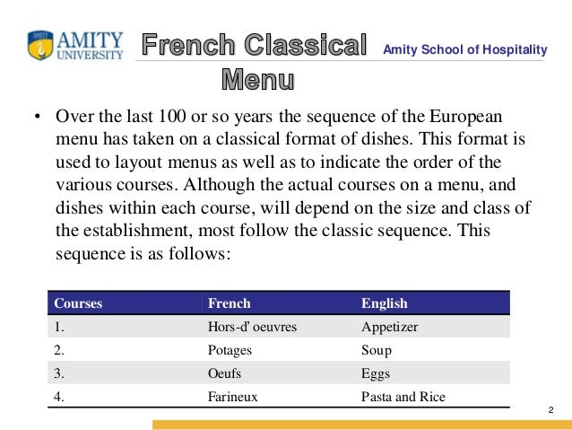F16ac french classical menu 1