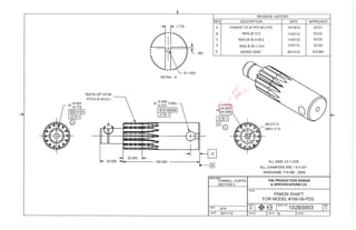 Production Design And Specifications Example Project | PDF