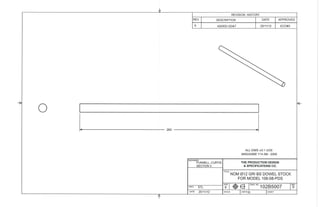 Production Design And Specifications Example Project | PDF