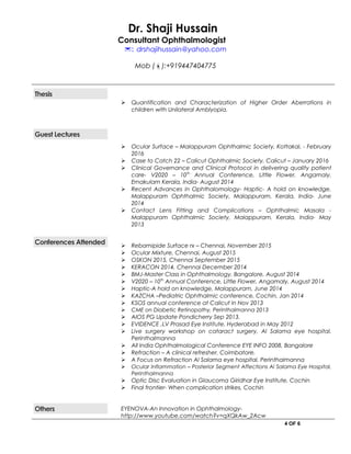 shaji cv nov 15 | DOC