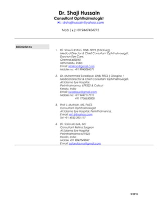 shaji cv nov 15 | DOC