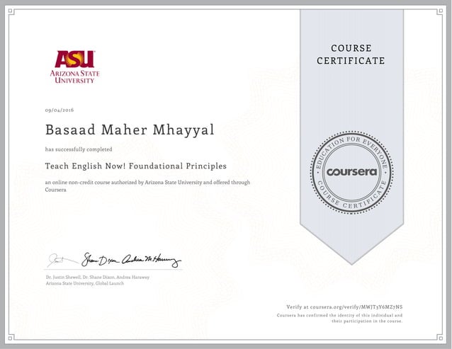 Certificate 1st course | PDF