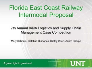 UNF Case Competition | PPTX | Rail Travel | Travel Type