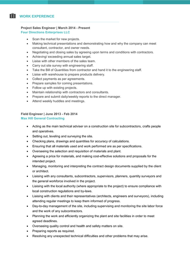 Fadis' Professional CV Modified | PDF