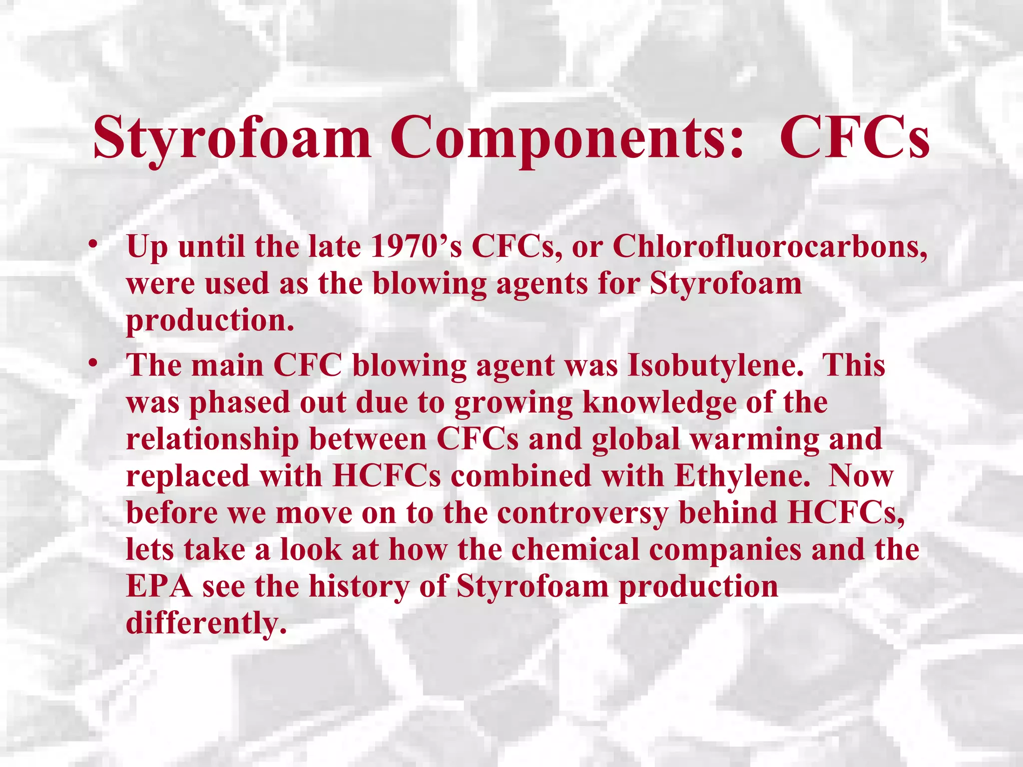 The Life Cycle of Styrofoam | PPT