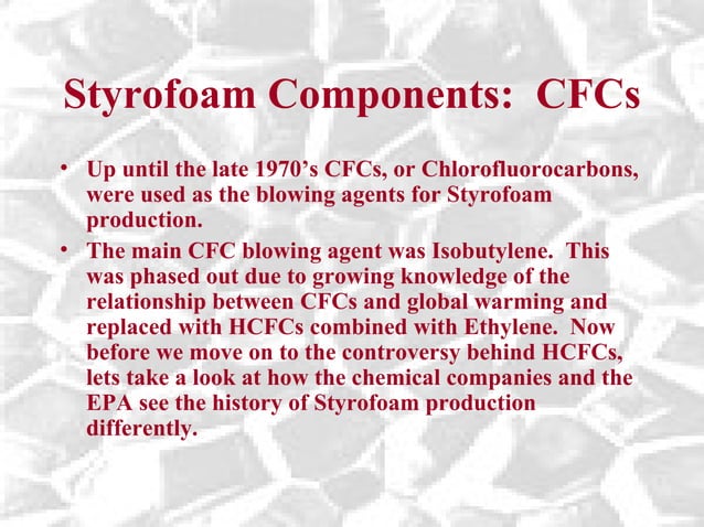 The Life Cycle of Styrofoam | PPT