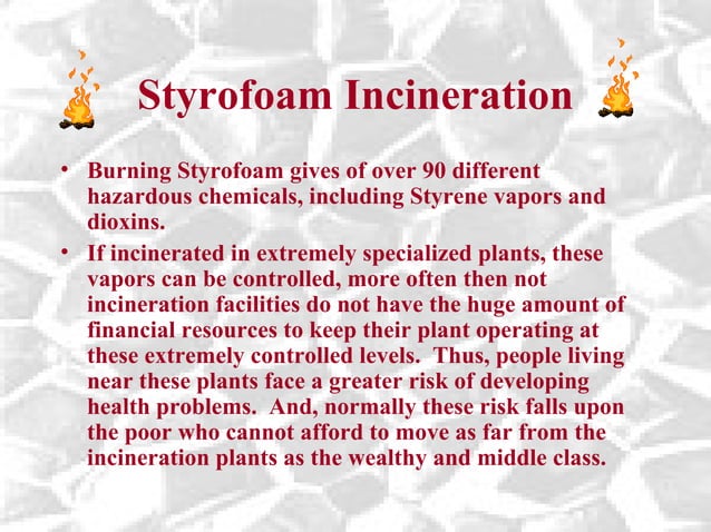 The Life Cycle of Styrofoam | PPT