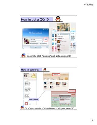 3 QQ presentation | PDF | Internet | Computing