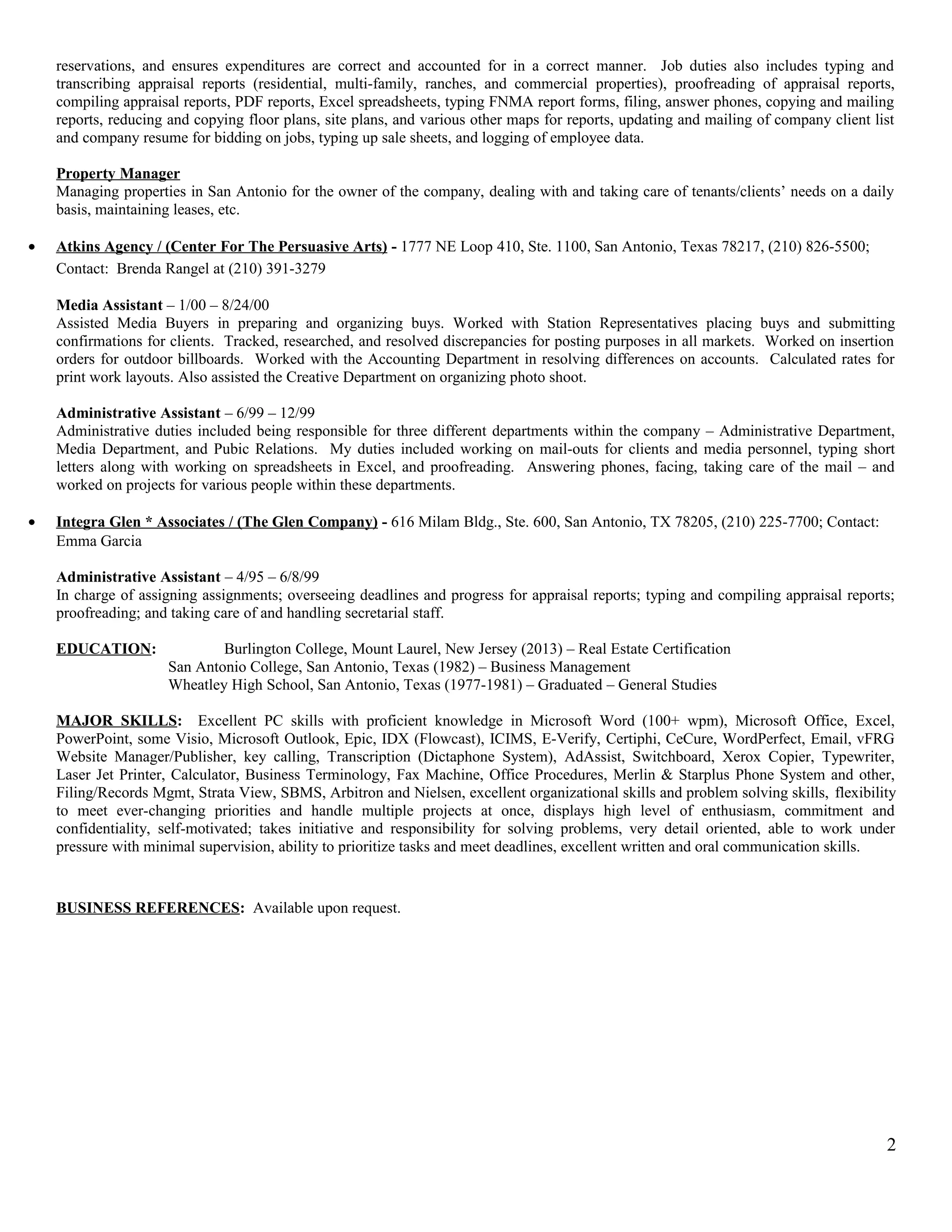 Debra J. Carter - Resume - 6-17-2015 | DOC | Human Resources | Business