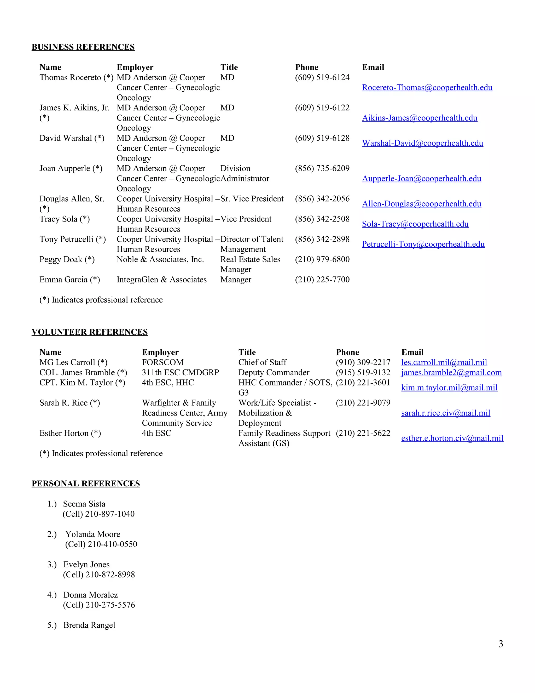 Debra J. Carter - Resume - 6-17-2015 | DOC | Human Resources | Business