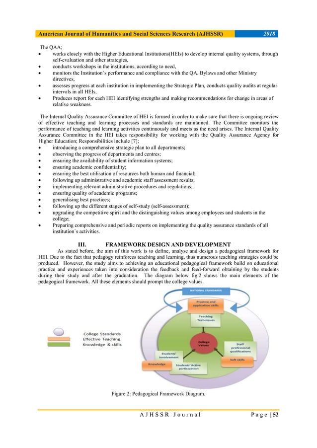Essential Elements for Optimising the Pedagogical Framework | PDF