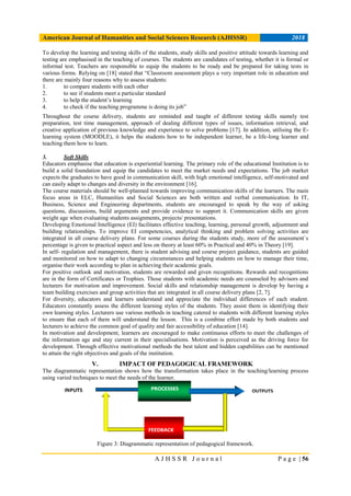 Essential Elements for Optimising the Pedagogical Framework | PDF