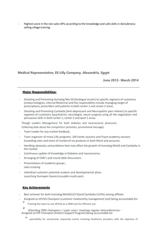 Amr Damir CV - Copy | PDF