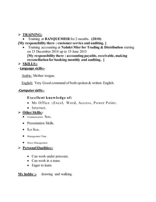 Sara Mohamed Hanafy ..CV-1 | DOCX