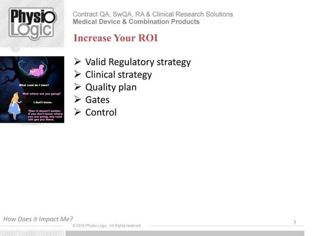 Physio-Logic-InvestorsRegulatoryPerspective | PPT