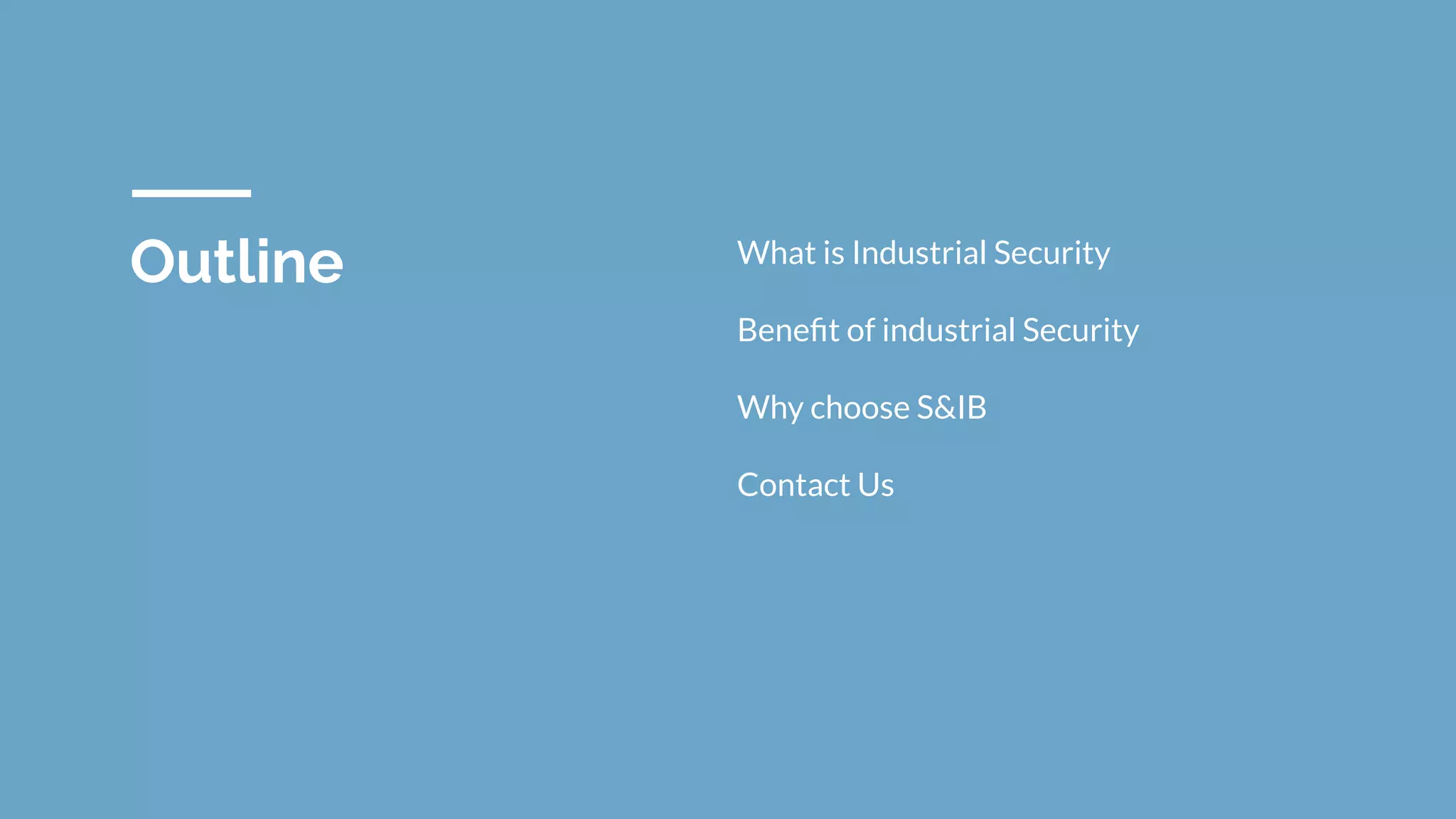 Need of Industrial Security: S&IB services | PDF
