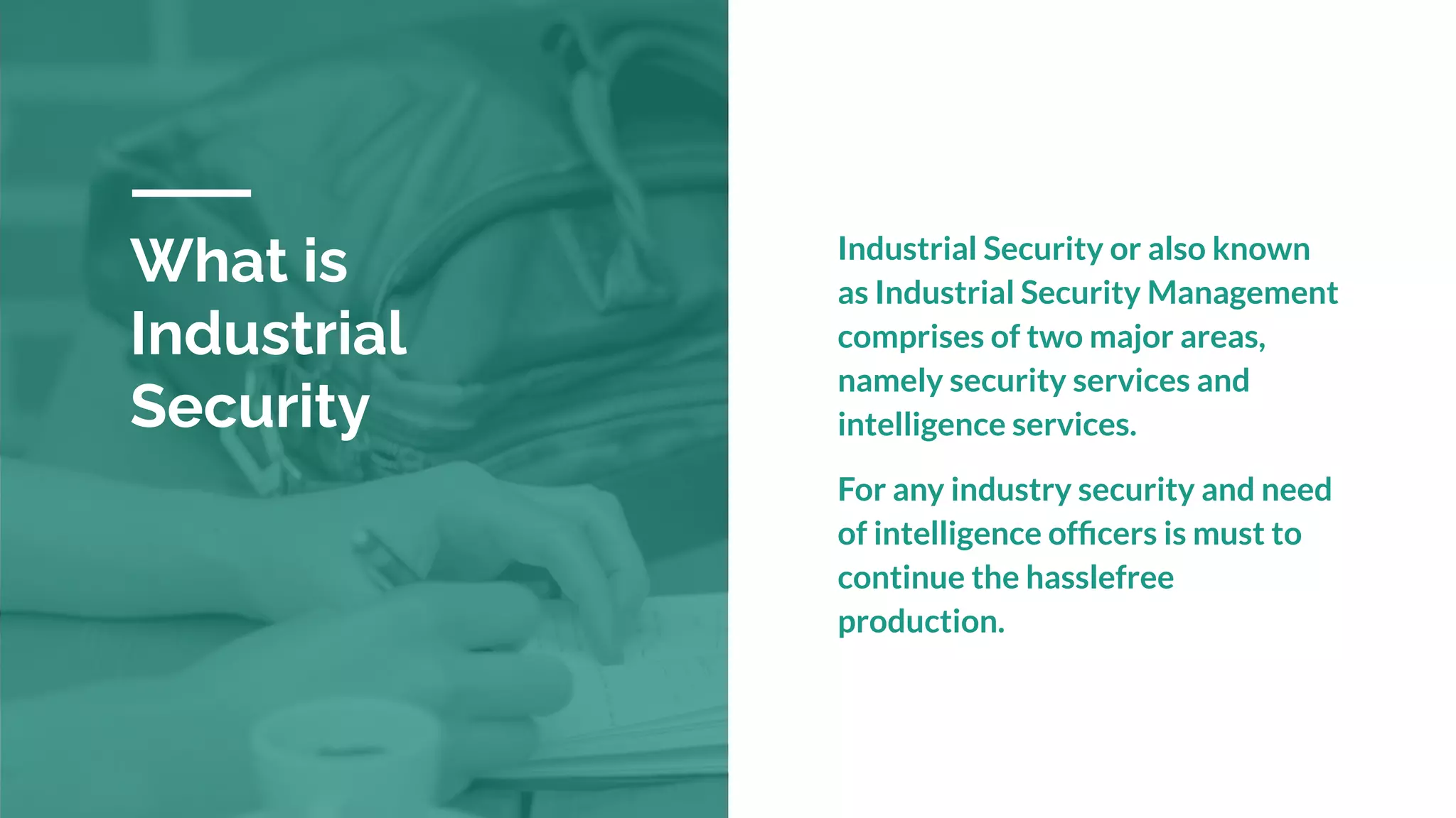 Need of Industrial Security: S&IB services | PDF