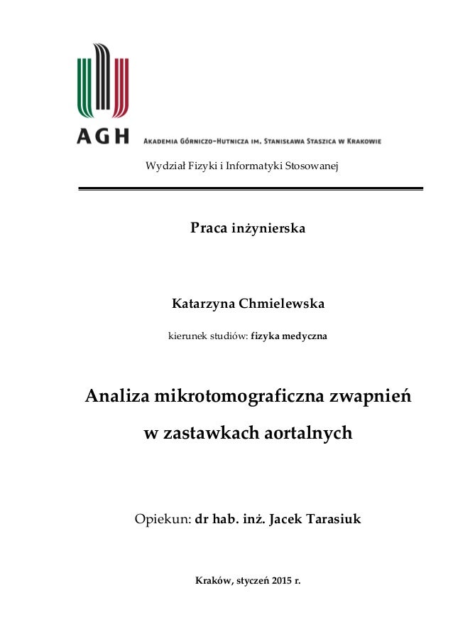 Praca inżynierska Chmielewska (druk)