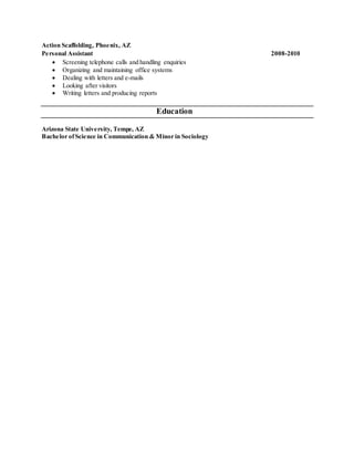 Moya Constance Resume | DOCX