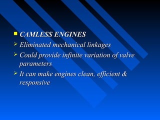 CAMLESS ENGINES | PPT