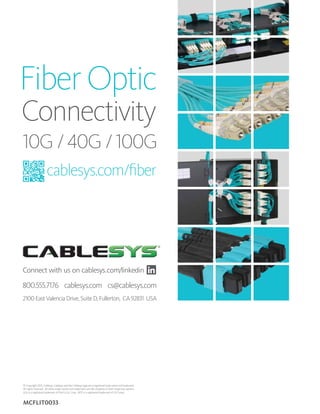 Cablesys HD Fiber Optic | PDF