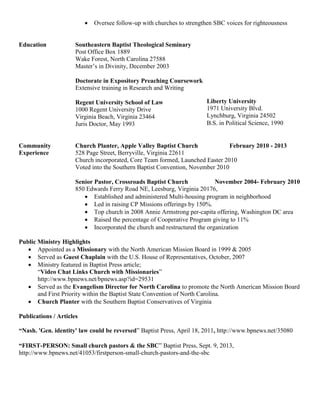 Resume SBC with Reference Page | PDF