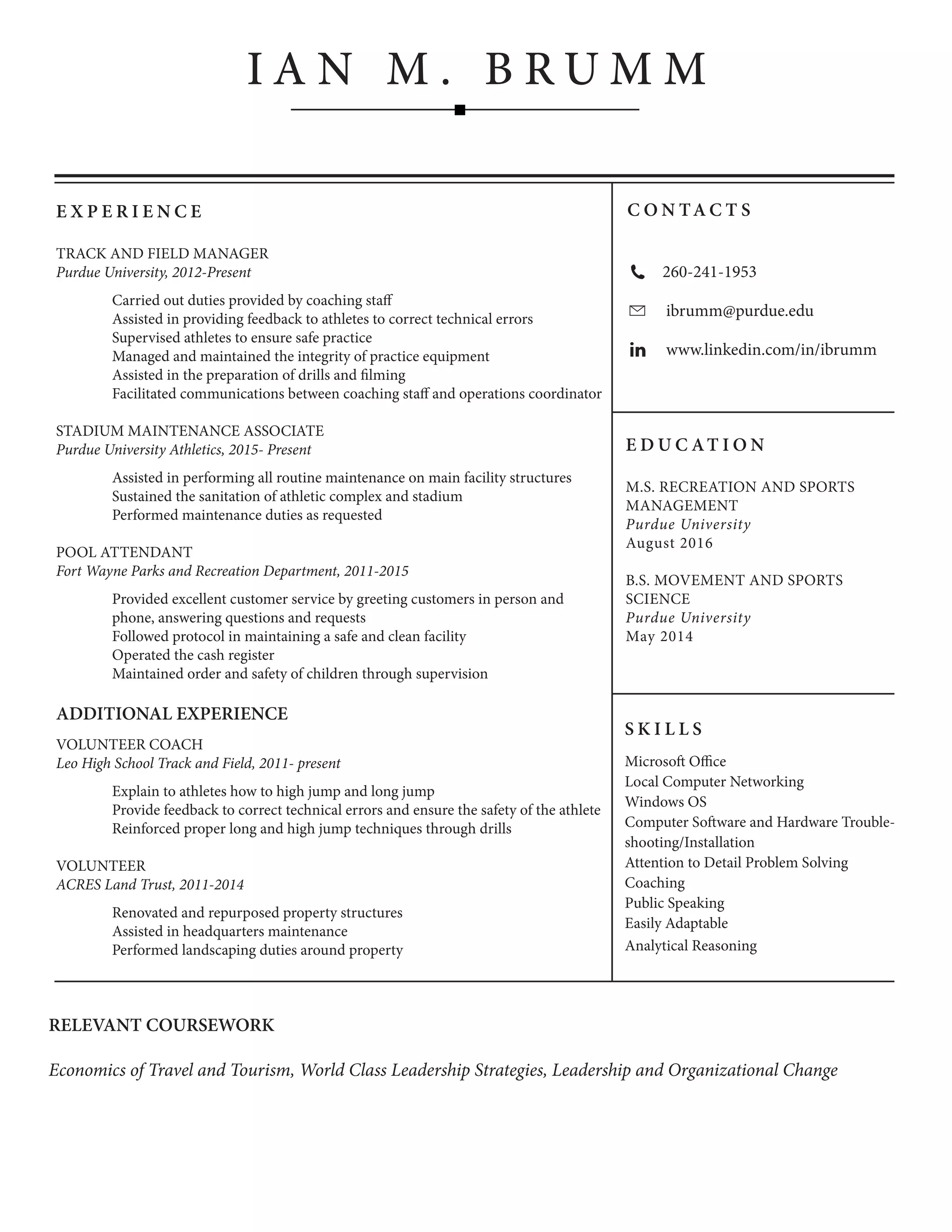 Ian%27s Resume | PDF