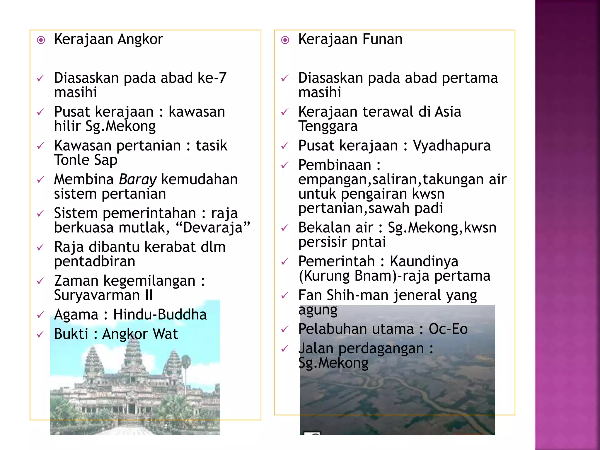 BAB 3 - Kerajaan Awal Di Asia Tenggara | PPTX