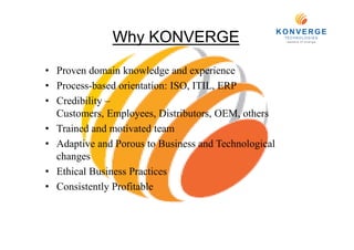 Konverge Company Profile. | PPT