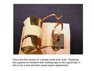 Build a Simple Electric Motor | PPT