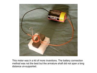 Build a Simple Electric Motor | PPT