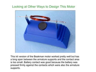 Simple Electric Motor Design