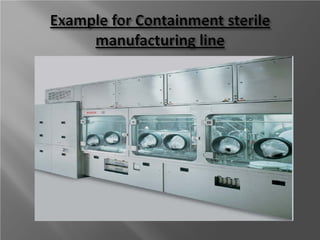 Facility requirements for Hazardous drug Manufacturing | PDF