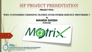 SIP PPT | PPTX | Telecommunications Industry | Industries