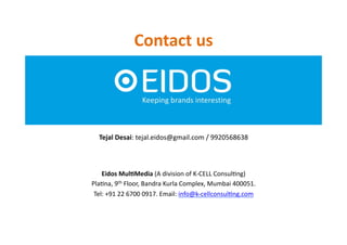 Eidos Multimedia - Company Profile ntn | PDF