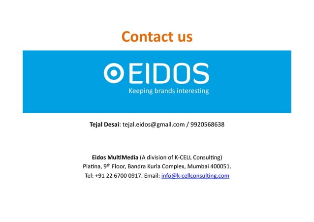 Eidos Multimedia - Company Profile ntn | PDF