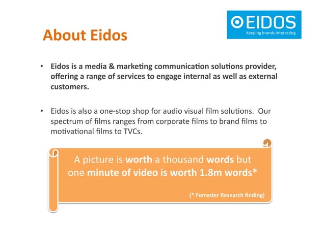 Eidos Multimedia - Company Profile ntn | PDF