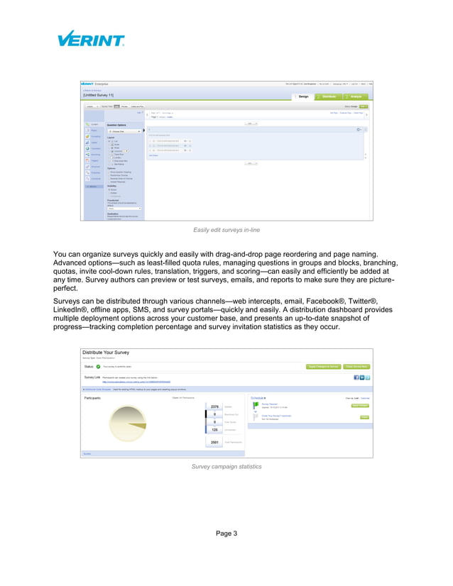 Verint Enterprise Feedback Management (EFM) Solution Brief (English US ...