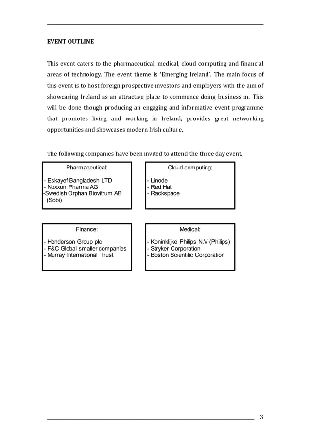Mock Pitch and Proposal Complete (1) | DOCX | Business Expos ...