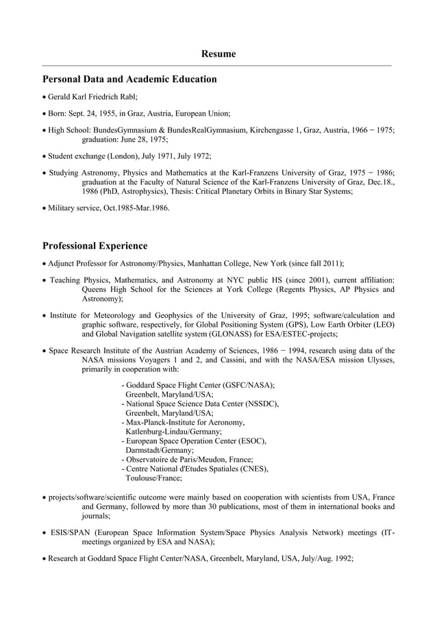 LinkedIn Resume | PDF