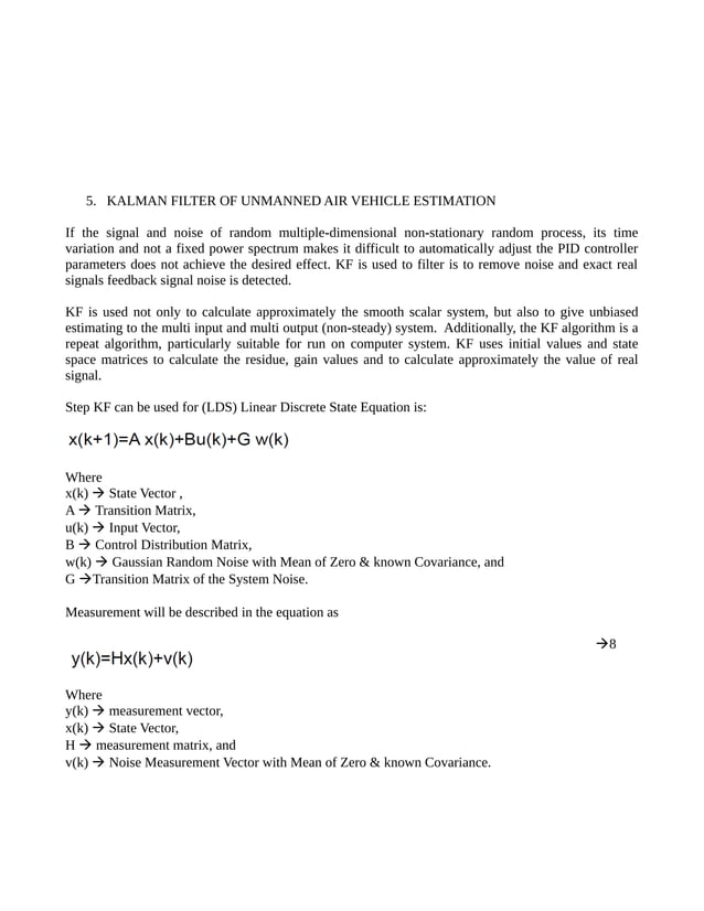 Implementation Of Flight Control System Based On Kf And Pid Control Pdf