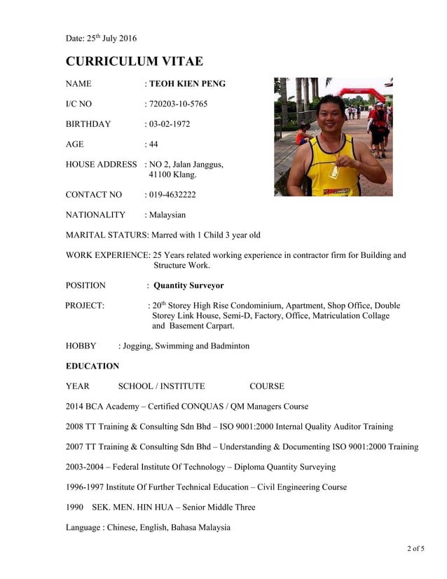 TKP QS - 2016 - JS | PDF