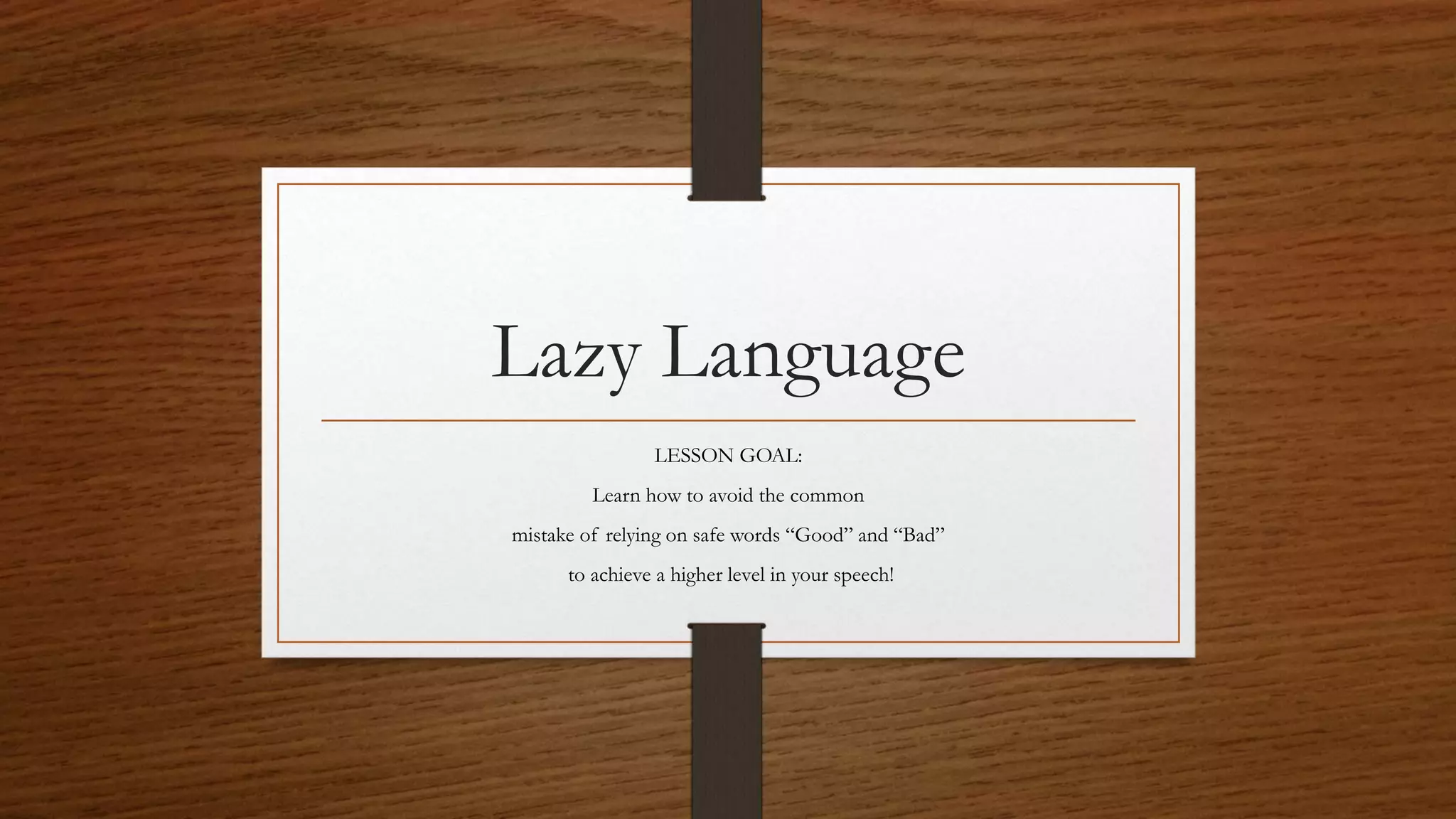 Lazy Language | PPTX