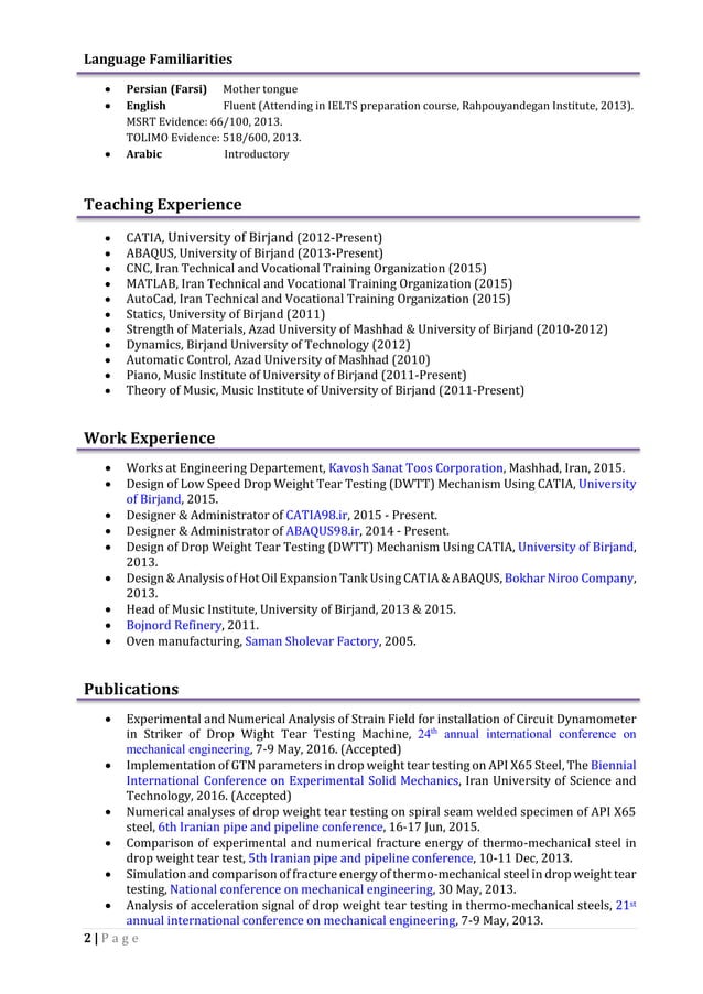 CV-Ehsan Fathi(en) | PDF